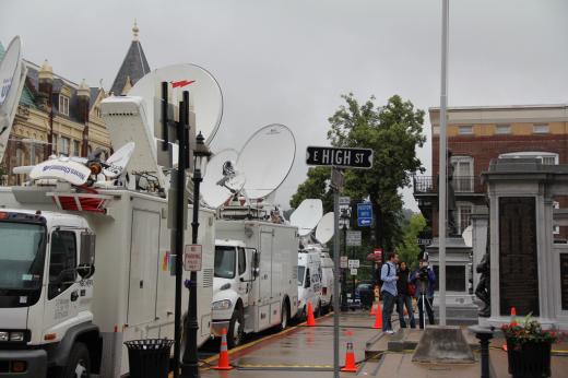 Judge Bans Electronic Devices from Courtroom During Sandusky Hearing ...