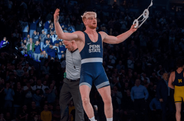 Penn State Wrestling: Bo Nickal Named Big Ten Male Athlete Of The Year ...