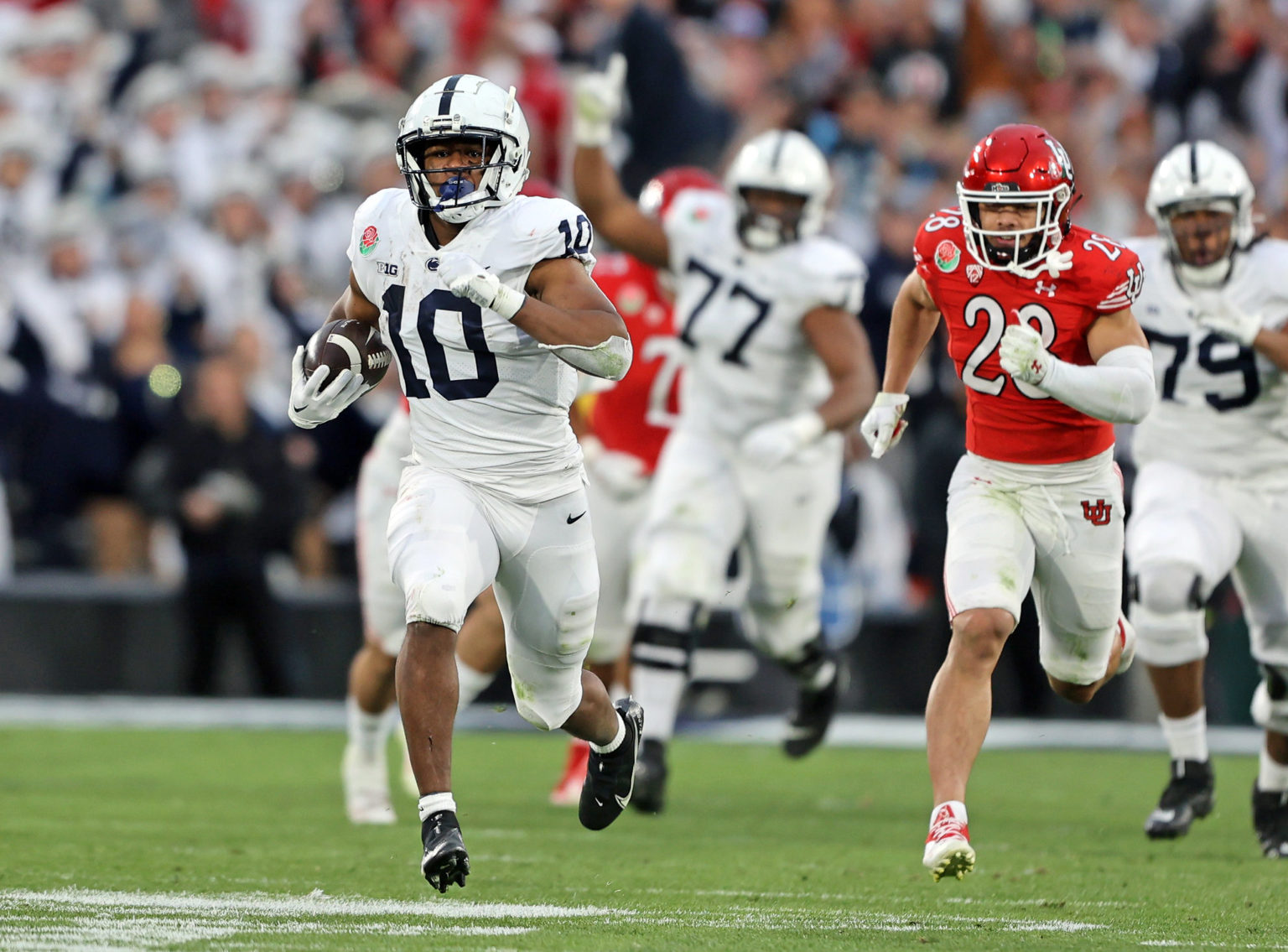 Penn State Football: The Art Behind Singleton's 87-Yard Rose Bowl ...