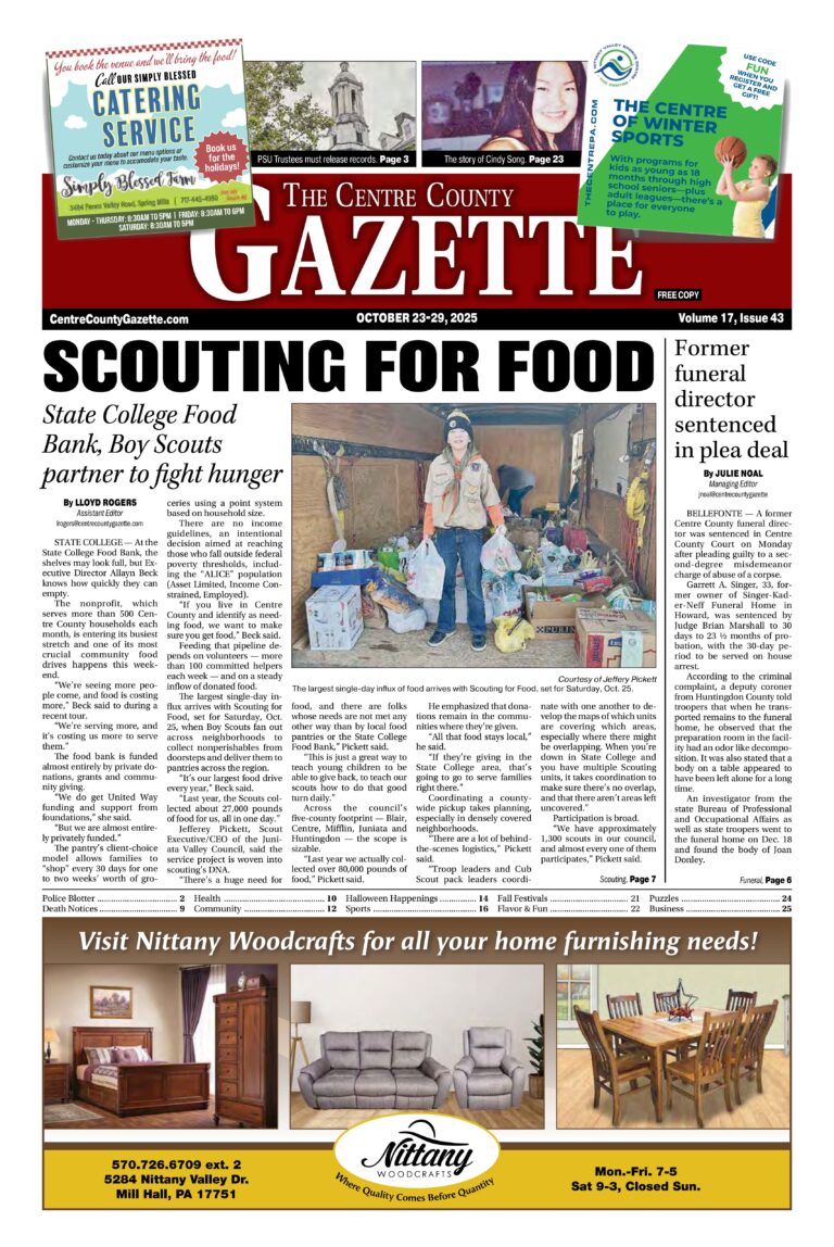 Read The Centre County Gazette online ... | Centre County Gazette ...