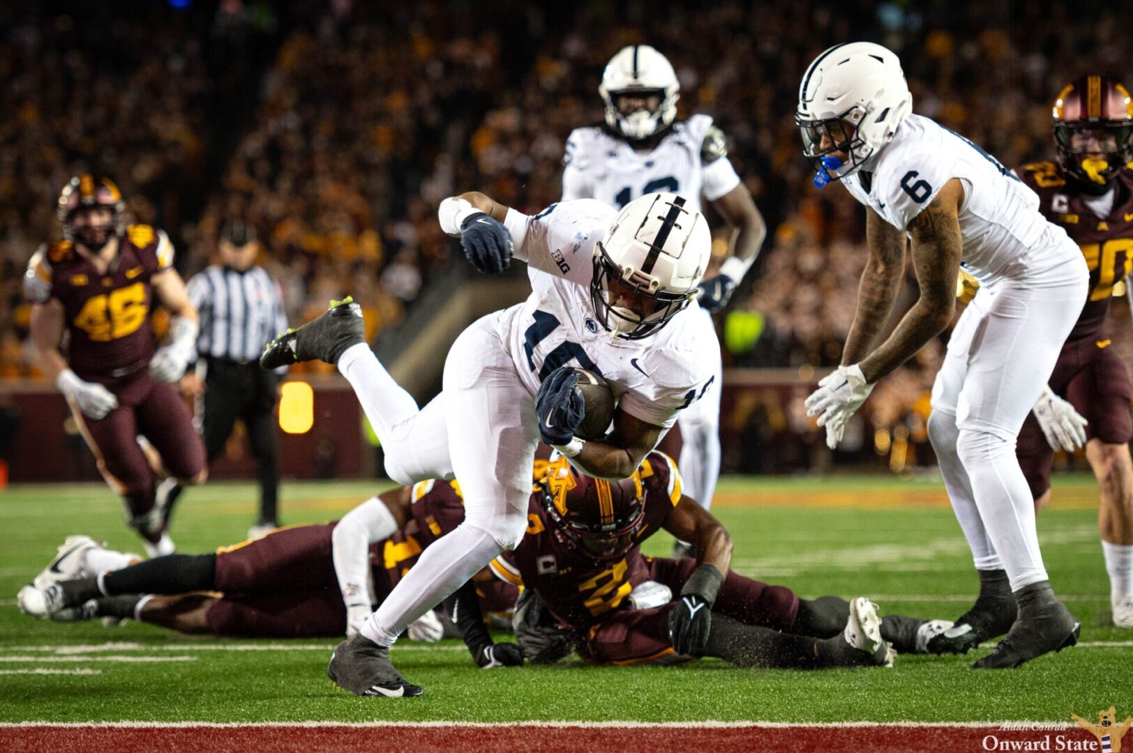 No. 4 Penn State Comes Back to Survive Minnesota 26-25 | State College, PA