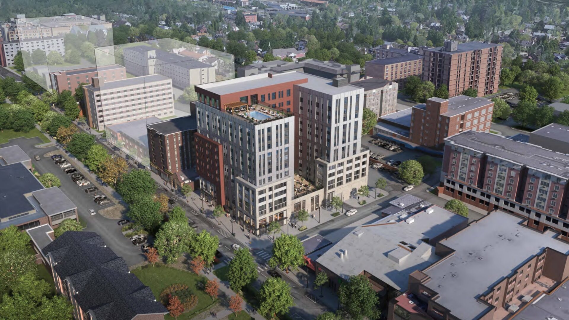 Final Plans Detail New Downtown State College High-Rise | State College, PA