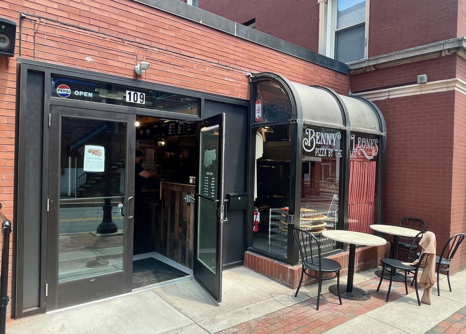 New Restaurant Brings Giant Pizza Slices and Pies to Downtown State ...