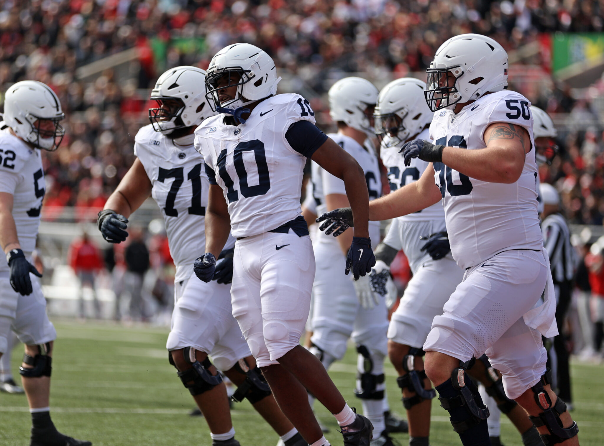 Penn State Utilizing Nick Singleton's Strength as Pass-Catcher | State ...