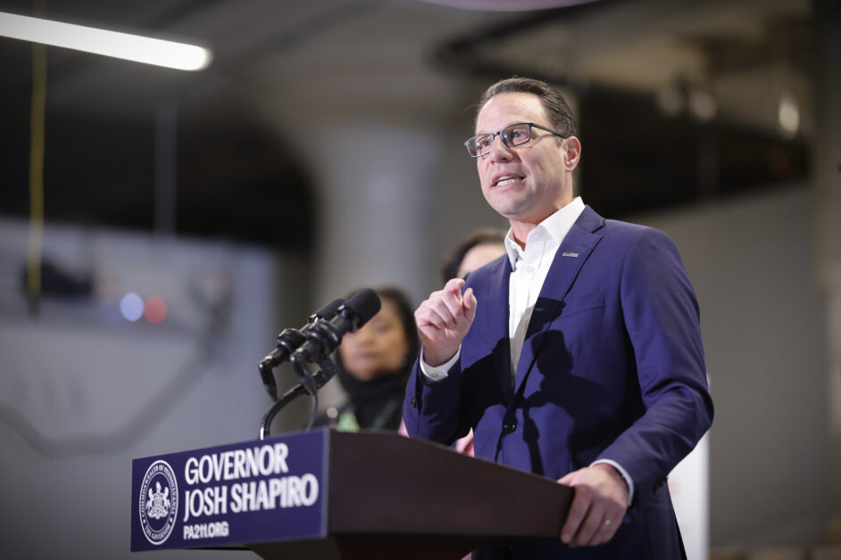 Josh Shapiro Kicks Off Run for 2nd Term as Pa. Governor, Trailed by ...