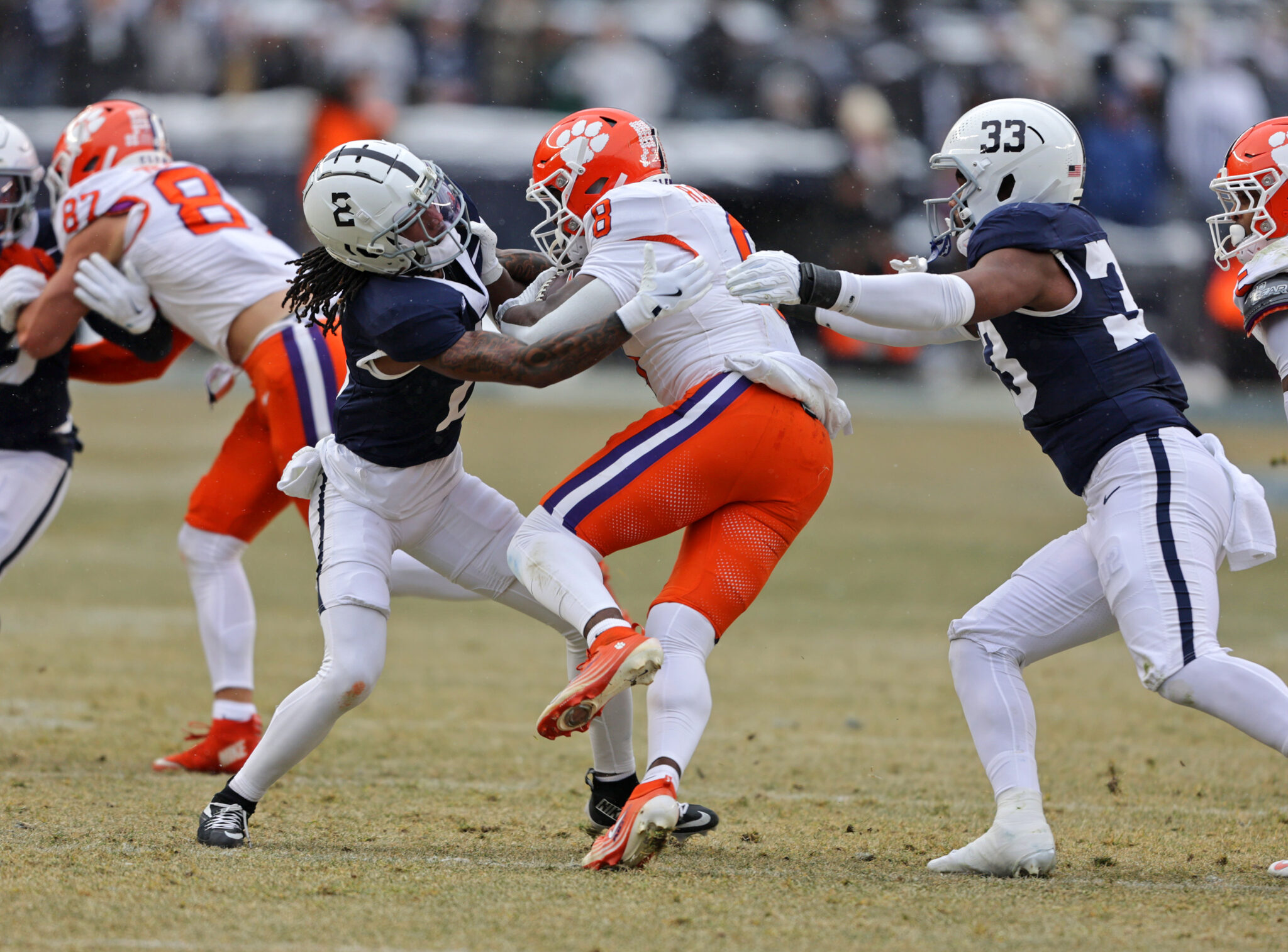 Photos: Penn State Beats Clemson in Pinstripe Bowl to Finish 2025 ...