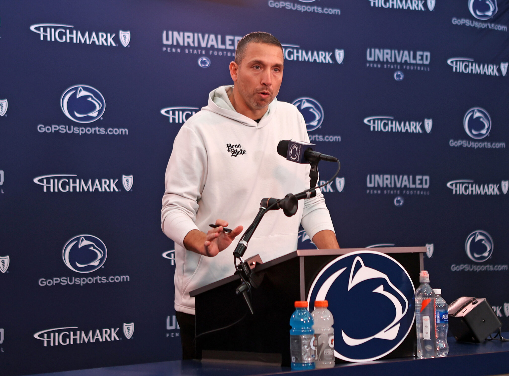 Matt Campbell Discusses Blue-White Game Plans, Roster Building and More ...