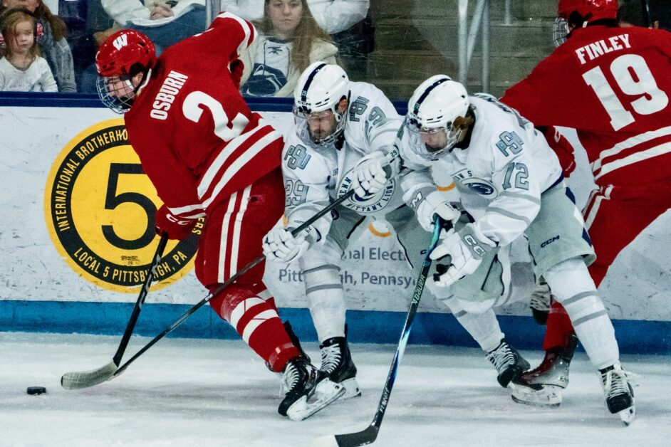 Penn State Men’s Hockey Drops Regular Season Finale to Wisconsin ...
